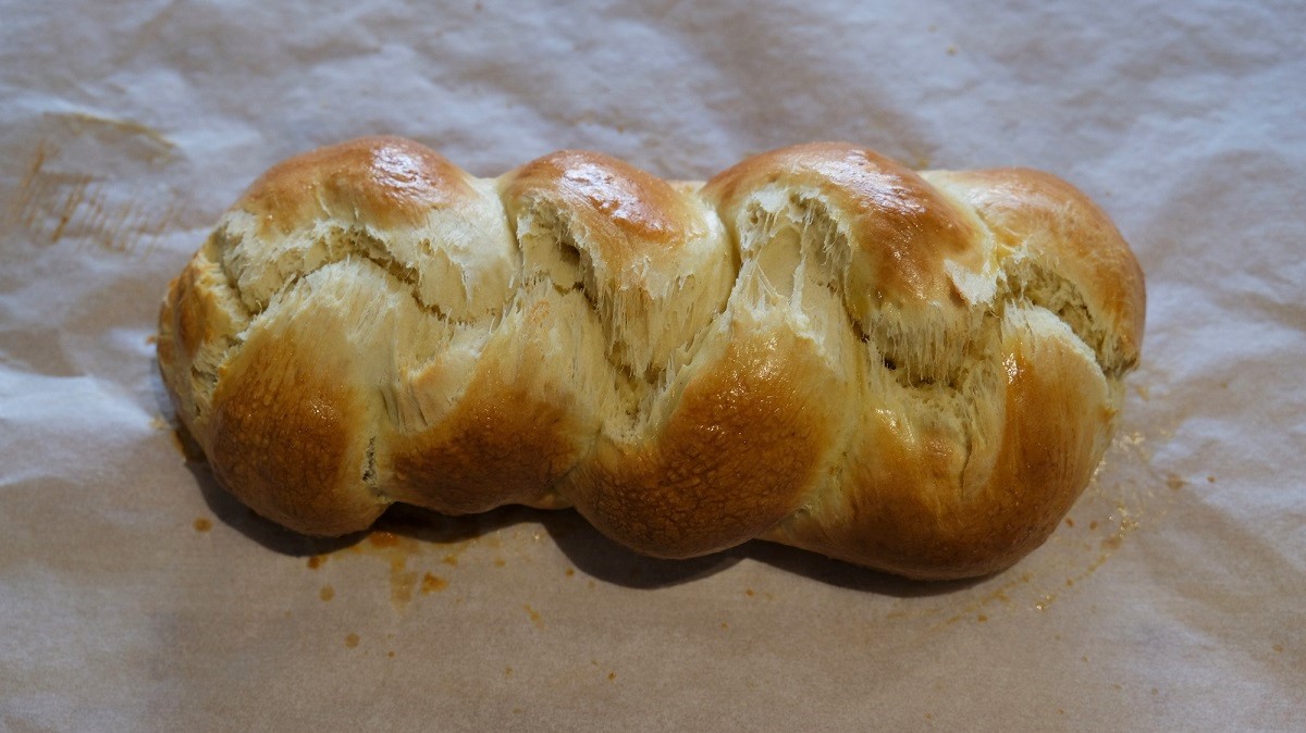 Braided Brioche - Bake Eat
