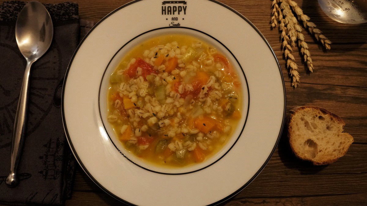 Barley Soup - Bake Eat