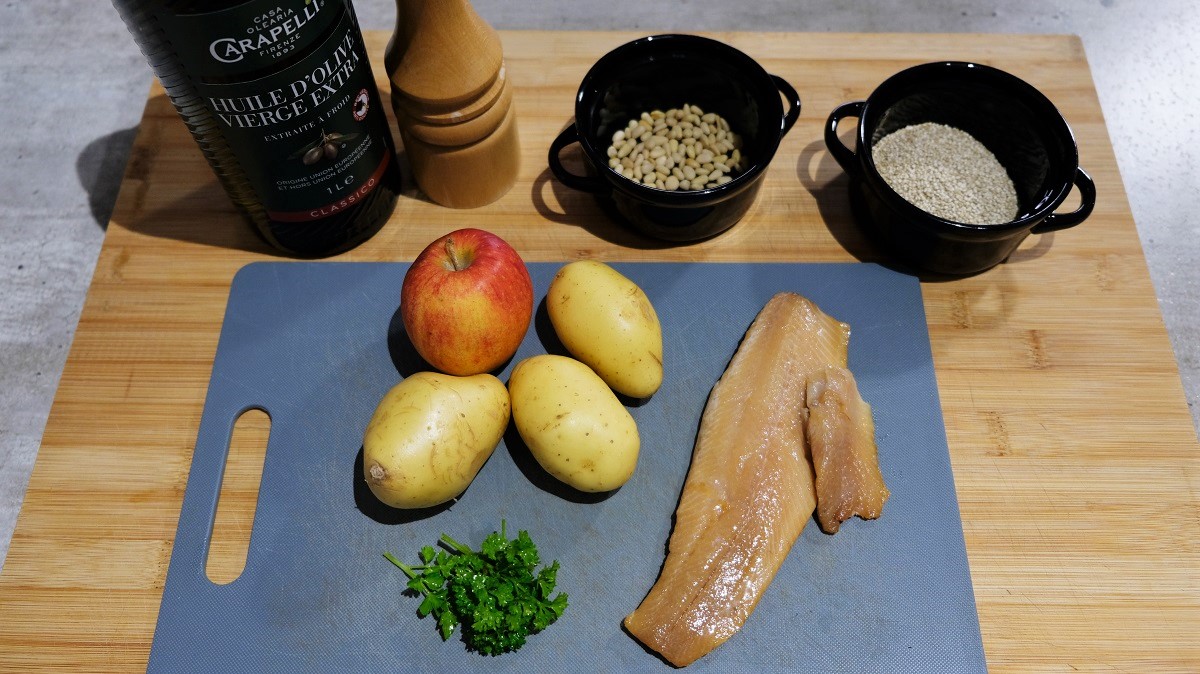 Smoked Herring Salad - Bake Eat