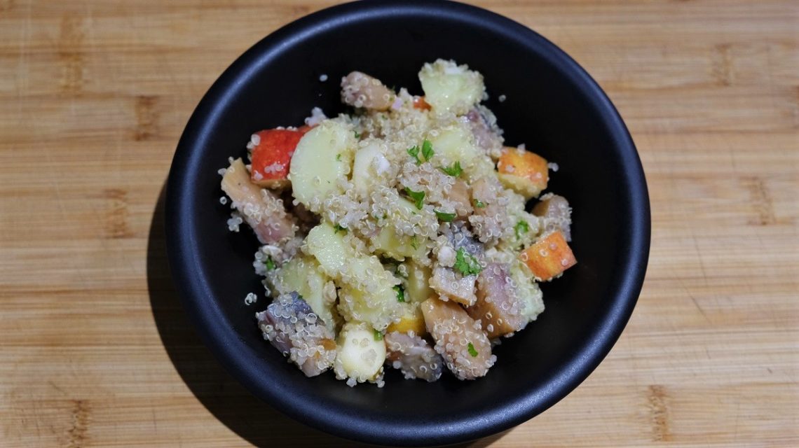 Smoked Herring Salad - Bake Eat