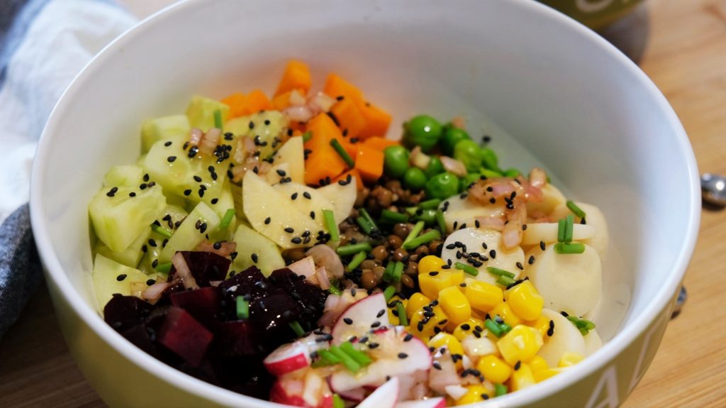 Vegan Poke Bowl - Bake Eat